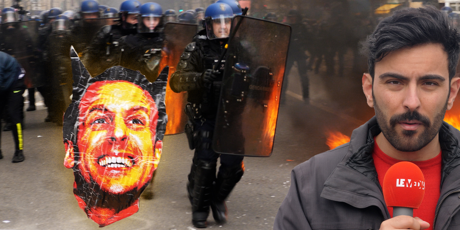 Macron face au peuple : "c'est la stratégie de la peur" | Le Média