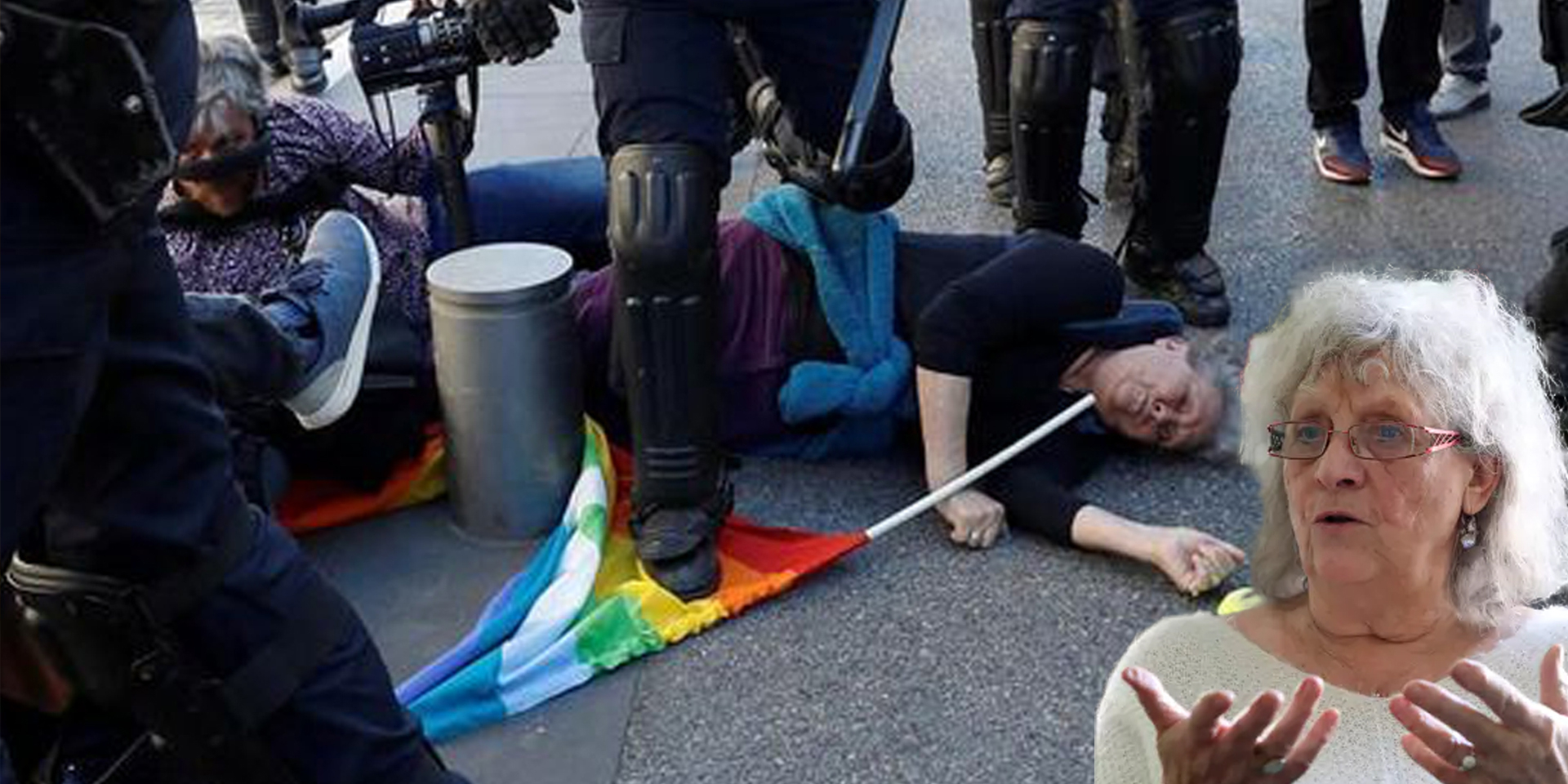 Tabassée par la police à 73 ans, Geneviève Legay a un message pour ...